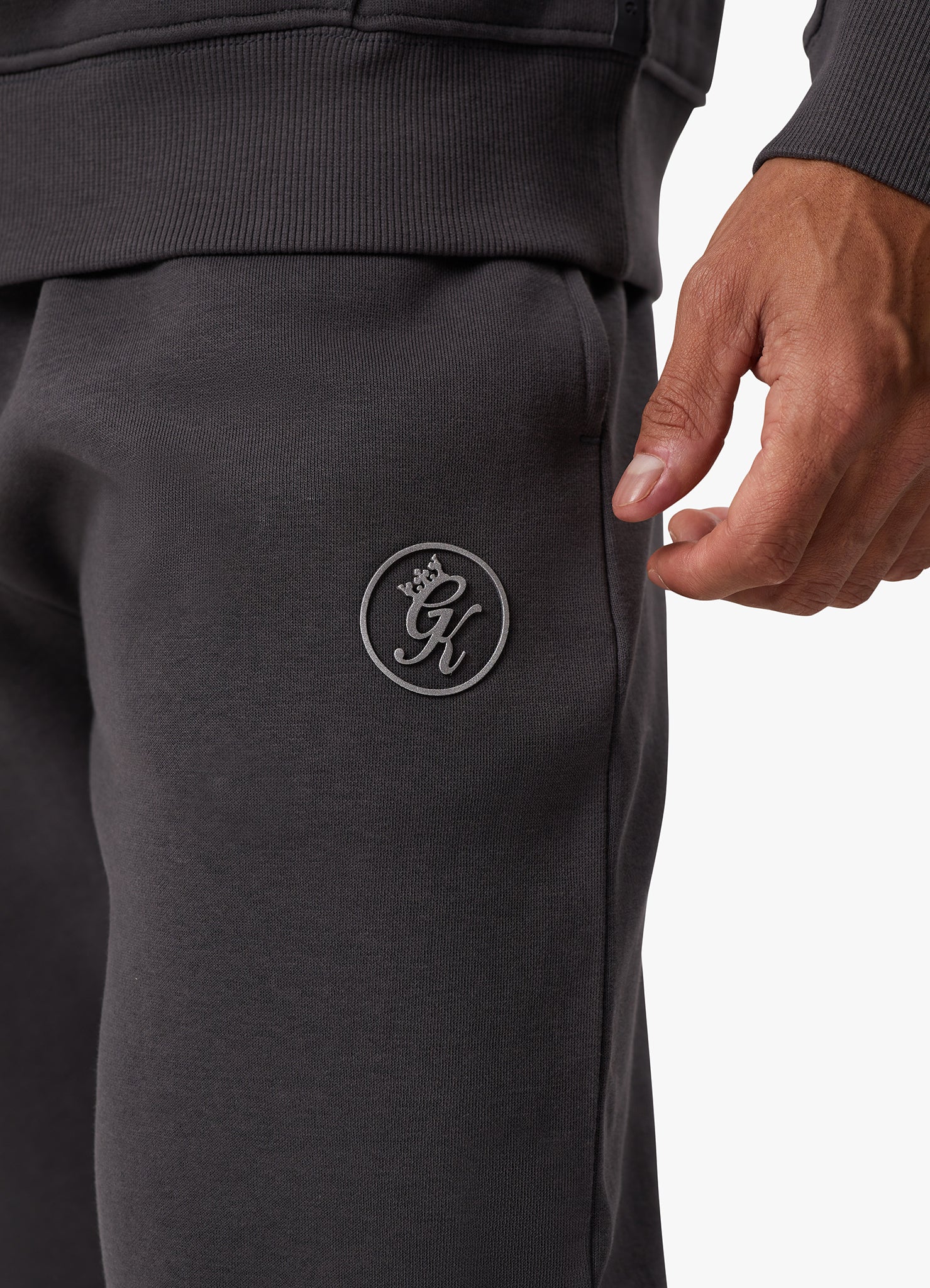 Gym King Pro Logo Jogger - Graphite – GYM KING