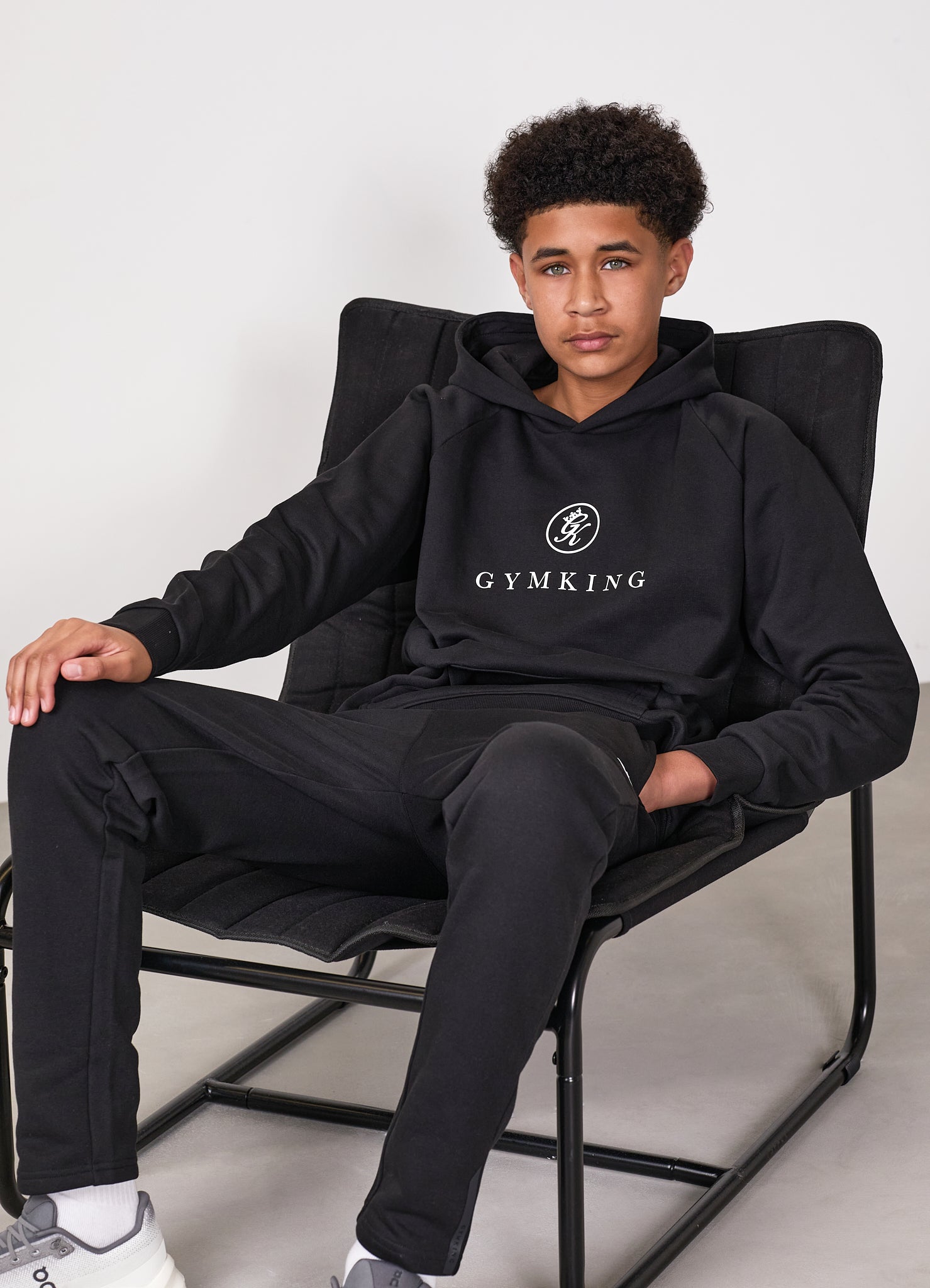 Gym King Kids Pro Hood - Black