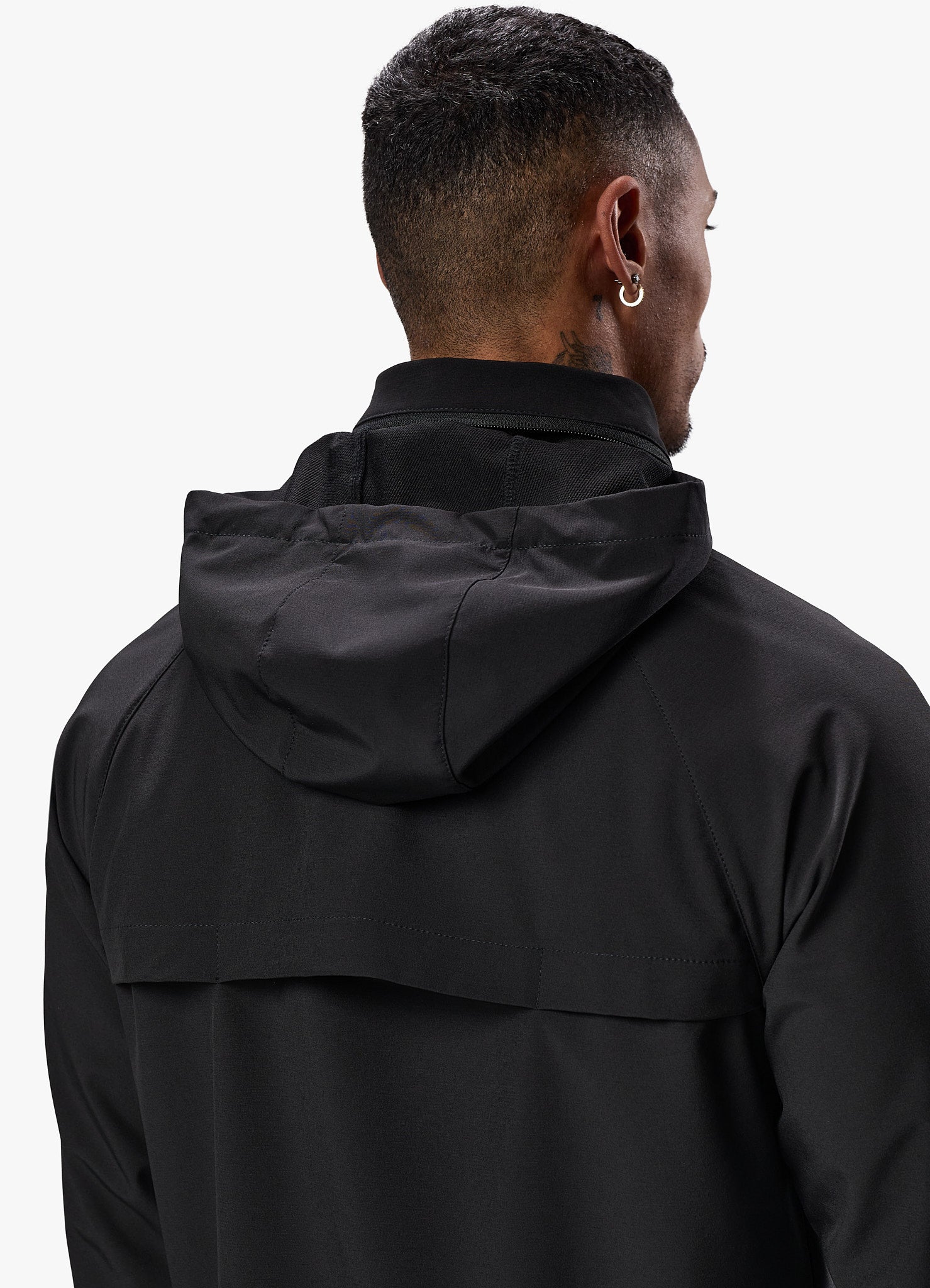 Gym King Mini Ripstop Woven Utility Jacket - Black – GYM KING