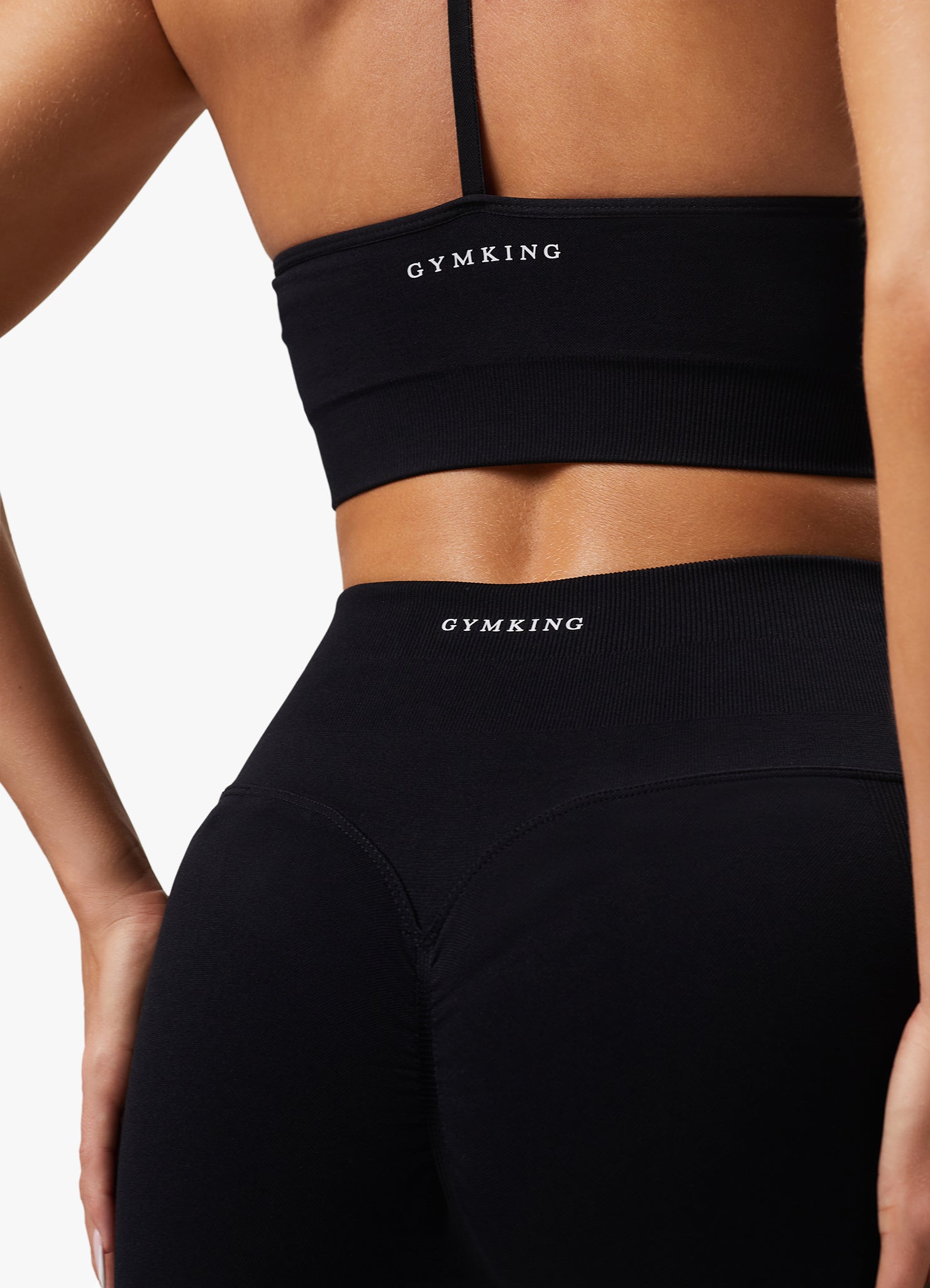Gym King Sculpt Seamless Legging - Black – GYM KING
